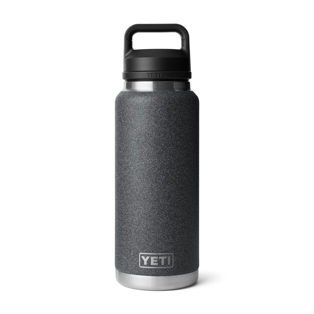 Termo Yeti 36 oz Rambler Bottle con tapa Chug Cap - Black Stone ...