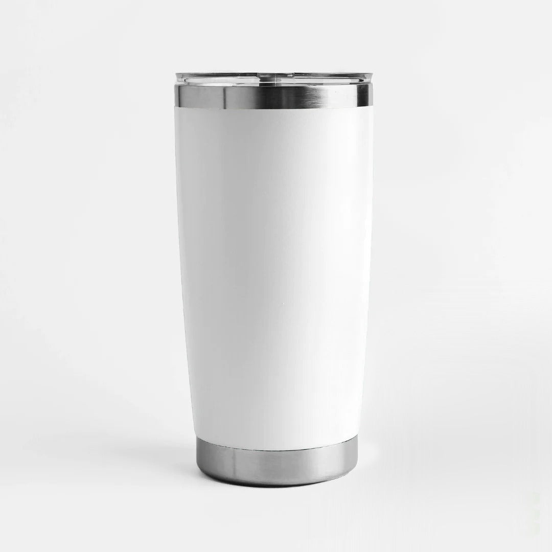 Termo Genérico 20 oz con Tapa Antiderrame Blanco – Termos Yeti Mexico