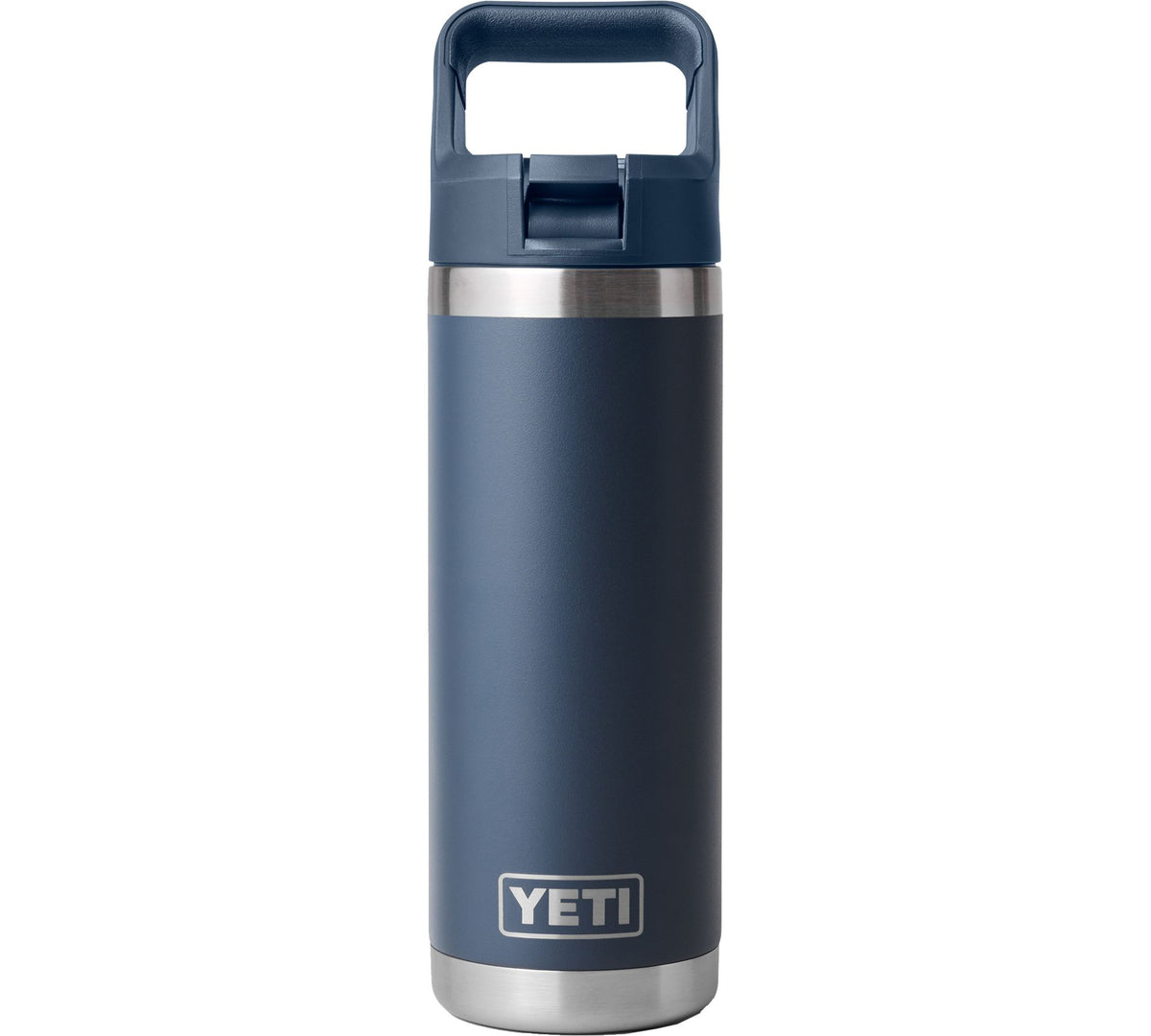 Termo Yeti 18 oz Rambler Bottle con tapa Straw - Navy – Termos Yeti Mexico