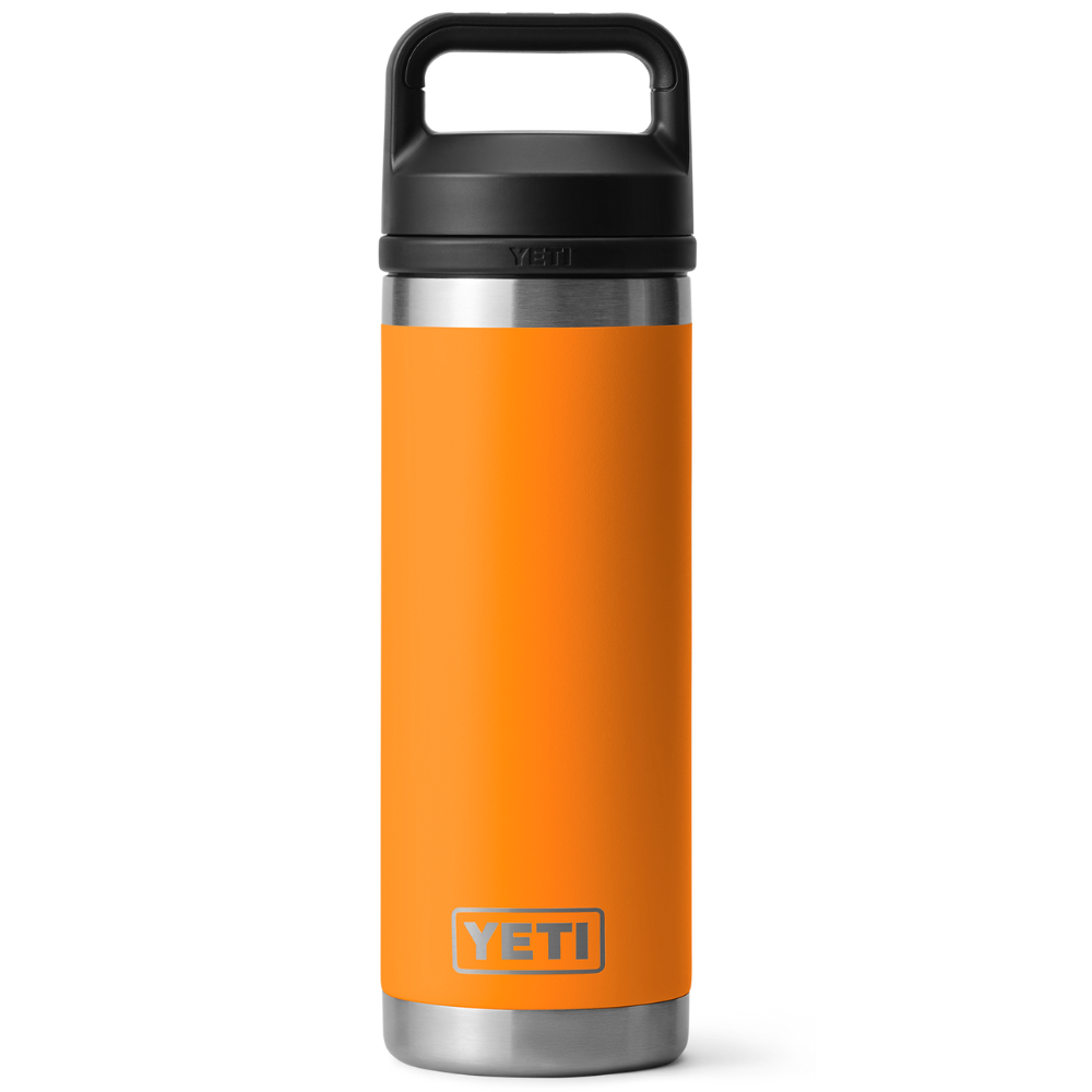 Termo Yeti 18 oz Rambler Bottle con tapa Chug Cap - King Crab Orange ...