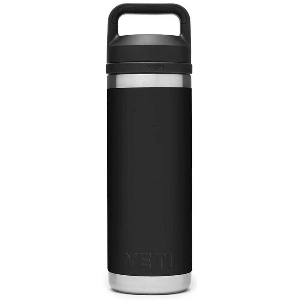 Termo Yeti 18 oz Rambler Bottle con tapa Chug Cap - Black – Termos Yeti ...